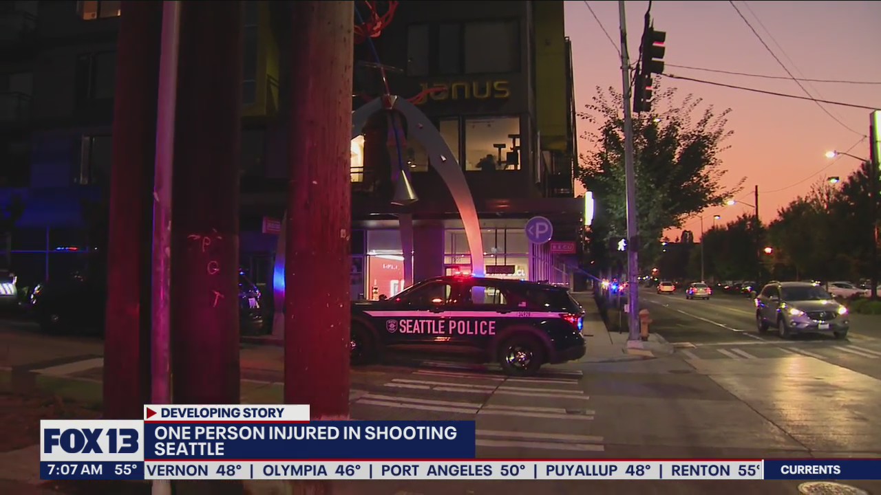One person injured in Seattle shooting | Flipboard