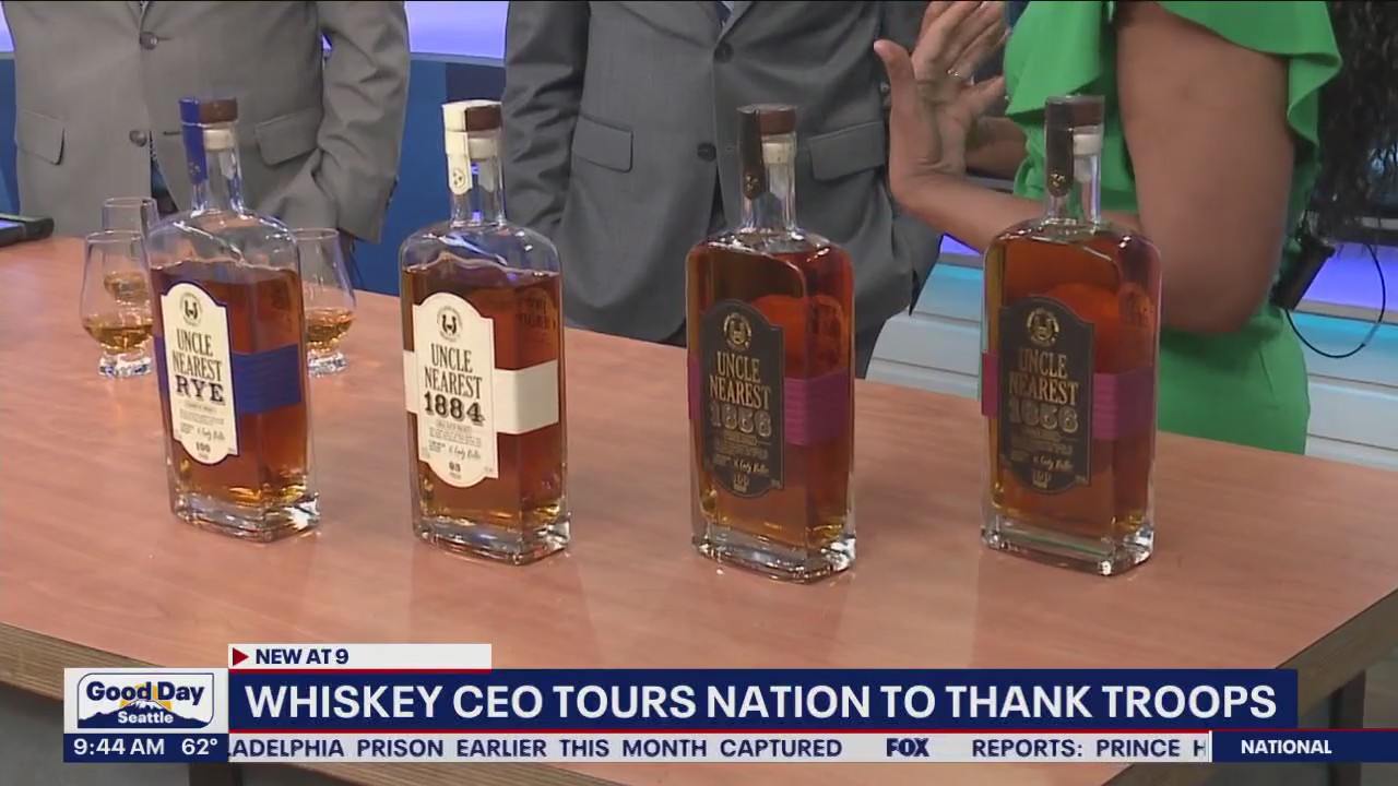 Whiskey CEO tours nation to thank troops | Flipboard