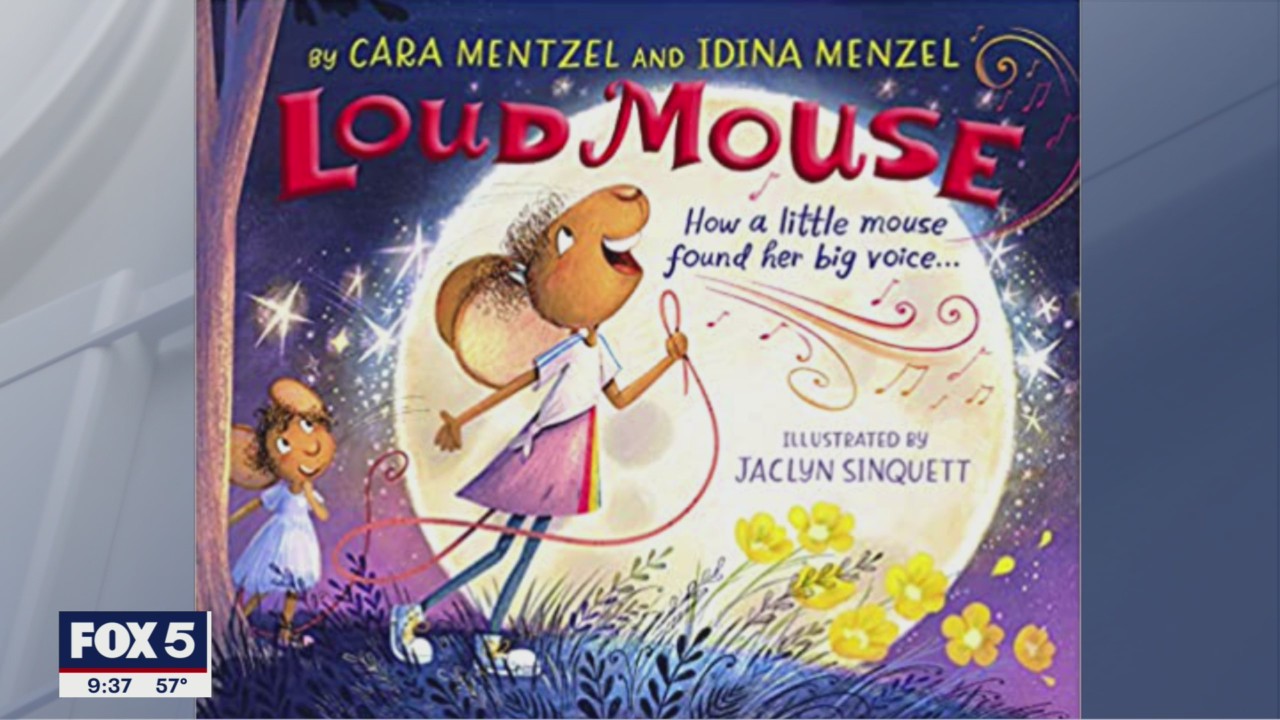 Idina Menzel, Cara Mentzel talk new children's book "Loud Mouse ...