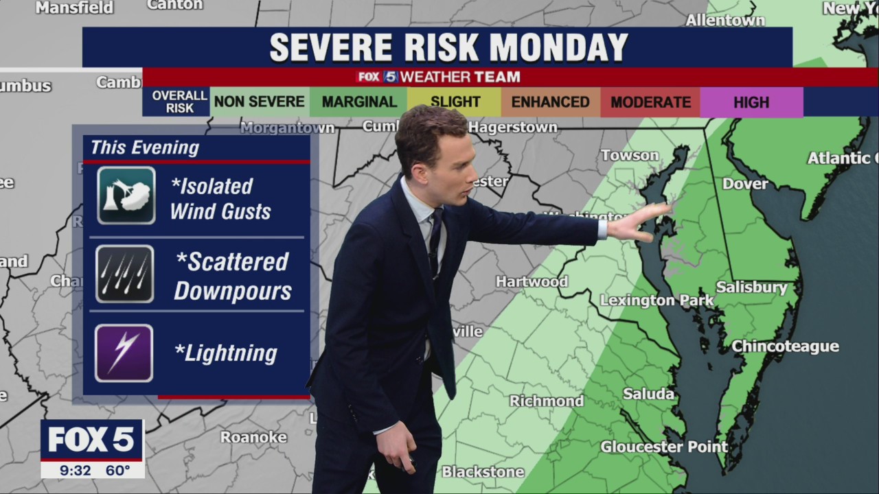 FOX 5 Weather forecast for Monday, October 17 | Flipboard