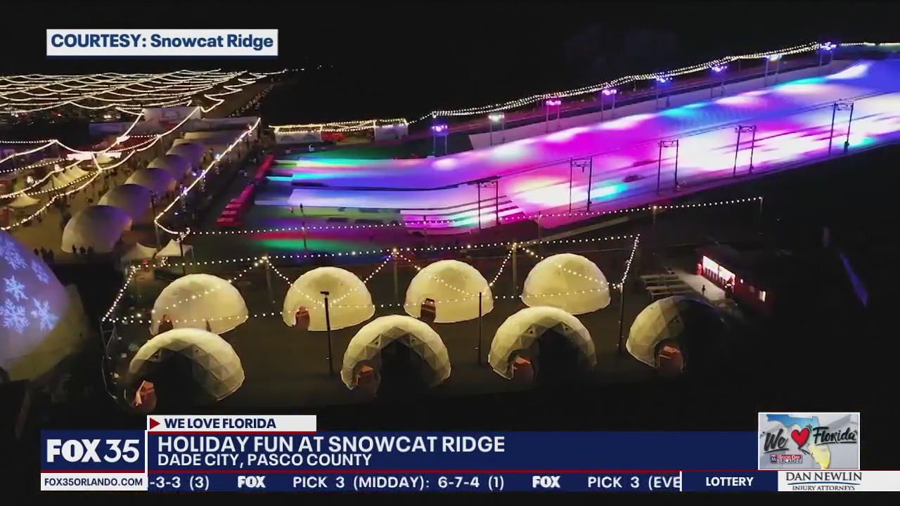 New holiday fun at Florida's Snowcat Ridge | FOX 35 Orlando
