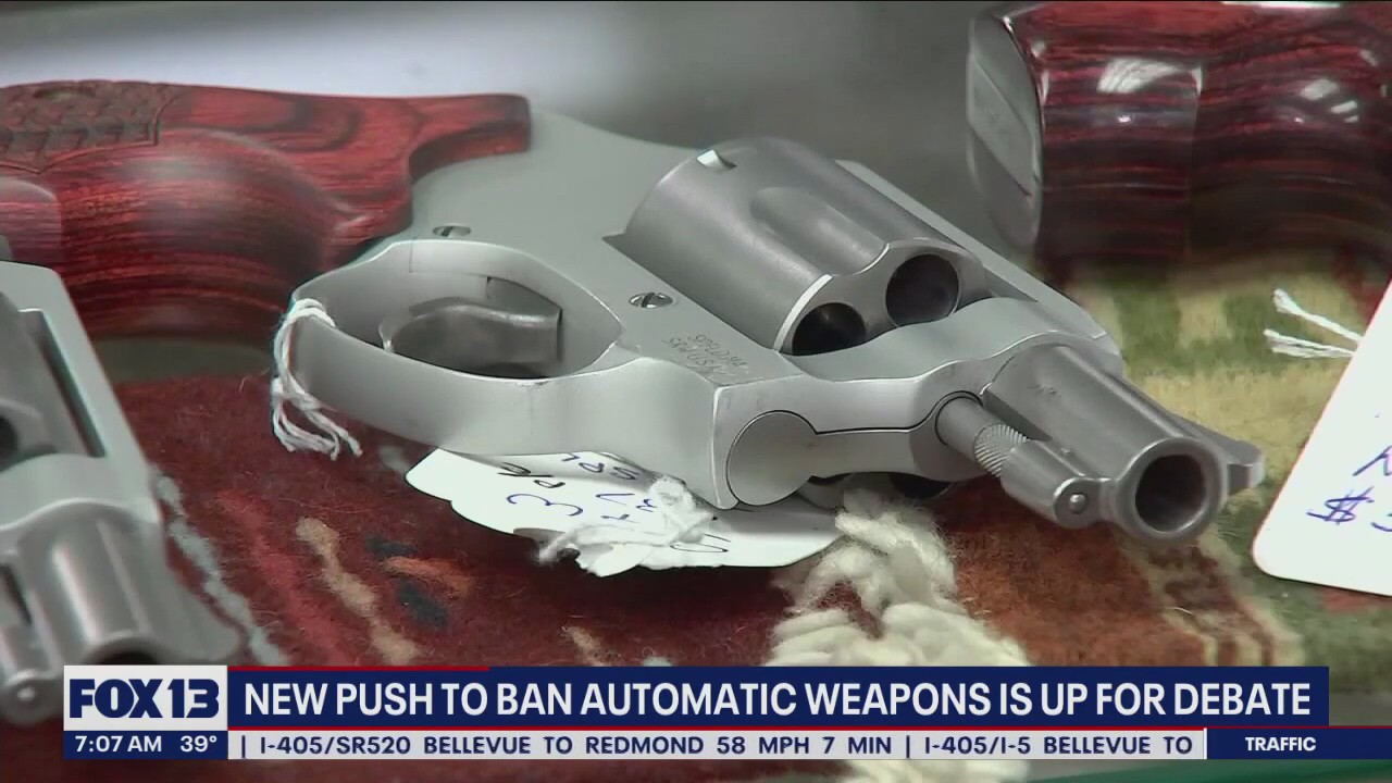 New push to ban automatic weapons in Washington is up for debate | FOX ...
