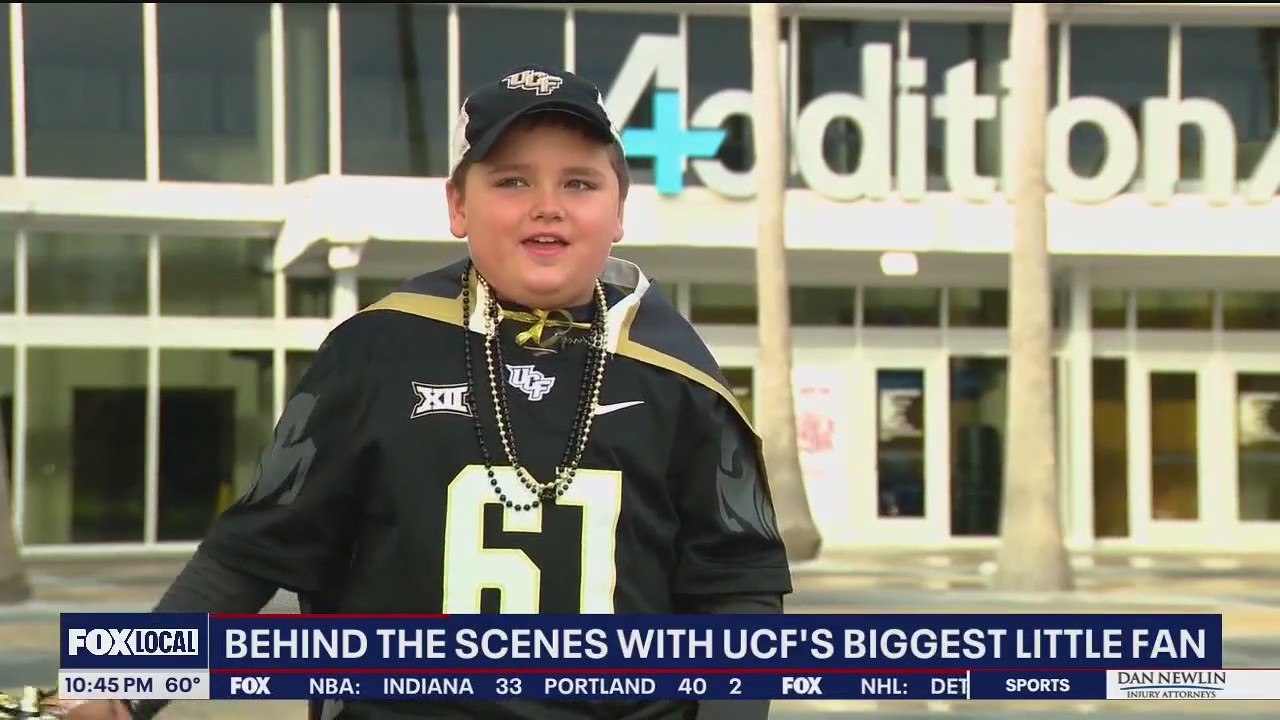Florida 10-year-old and UCF Knights superfan's epic dance performance ...