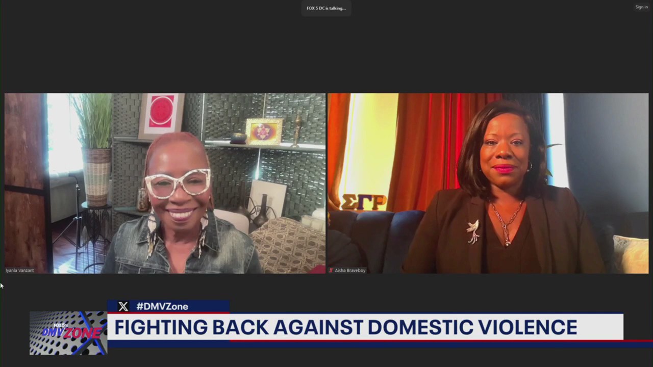 Aisha Braveboy and Dr. Iyanla Vanzant team up against domestic violence ...