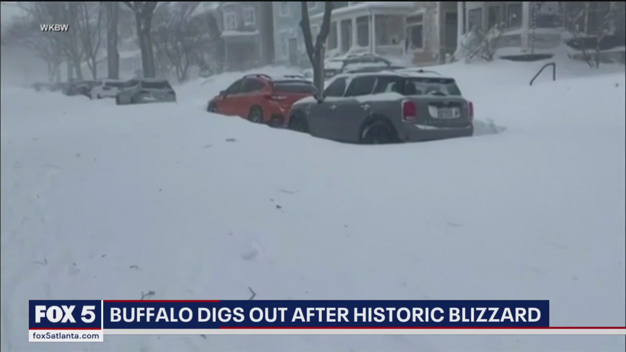Buffalo digs out after historic blizzard | FOX 5 Atlanta