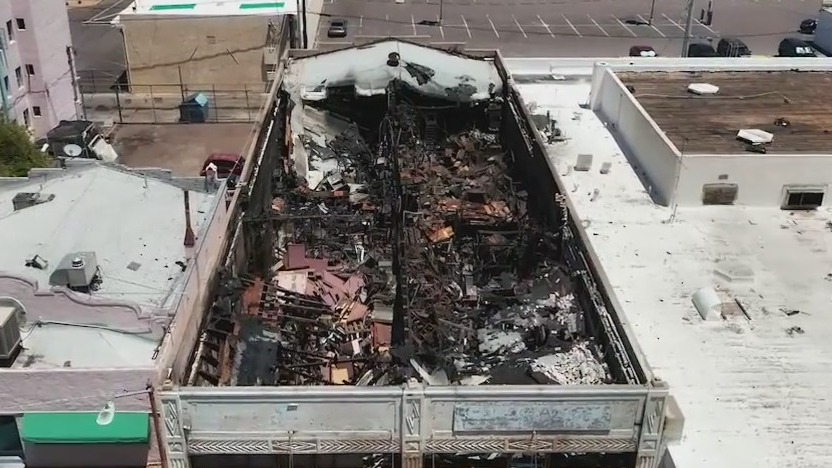 Arrest announced a day after downtown Phoenix building goes up in ...