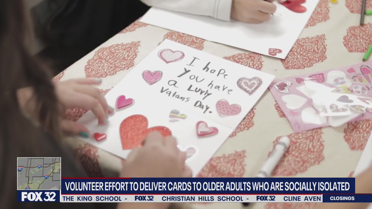Cupid Crew 2022 collecting and delivering cards to older adults who are ...