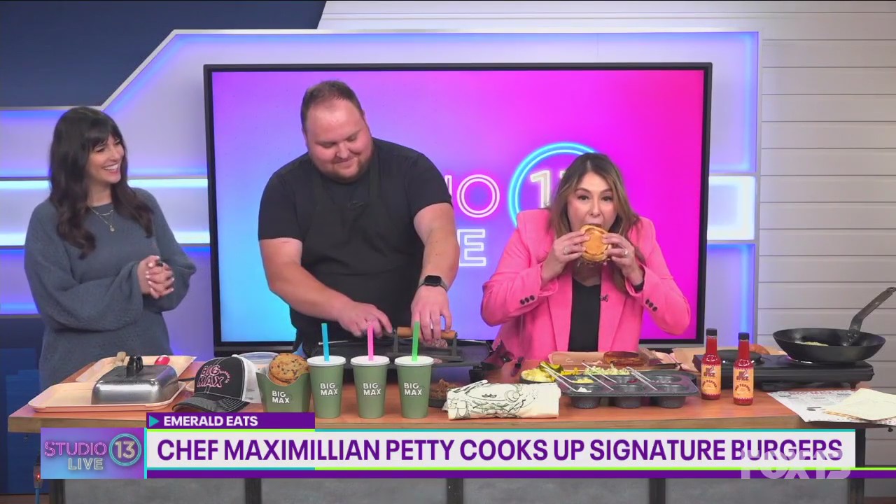 Seattle chef Maximillian Petty cooks up signature burgers | FOX 13 Seattle